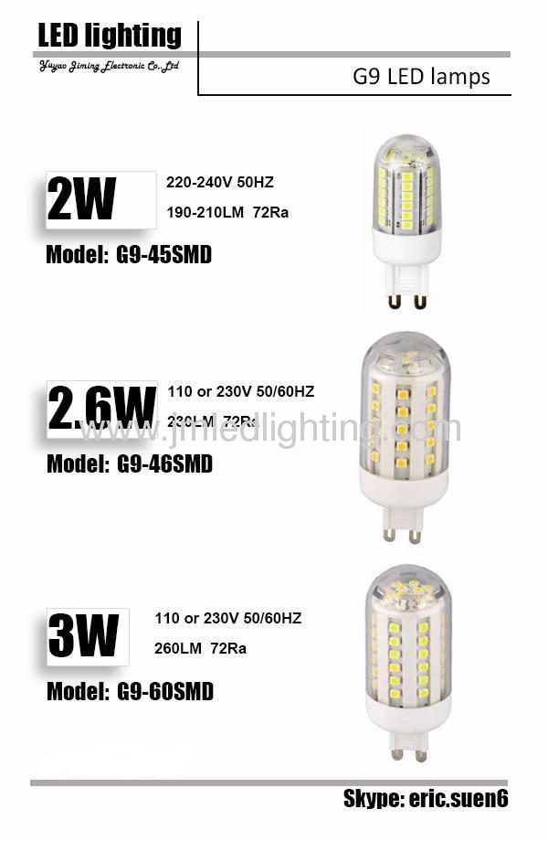 mini g9 led bulb from China manufacturer - Yuyao Jiming Electronic Co.,Ltd mini g9 led bulb from China manufacturer - Yuyao Jiming Electronic Co.,Ltd