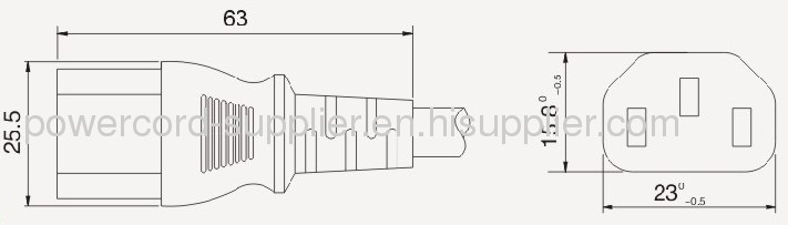IEC C13 from China manufacturer - Yuyao Yunhuan Orient Electronics Co ...