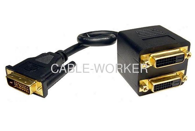 DVI-D dual link splitter from China manufacturer - Myway Technology Co ...