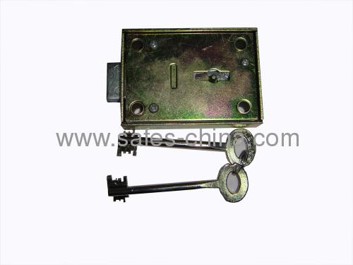 High security mechanical safe lock with double-bit keys from China ...