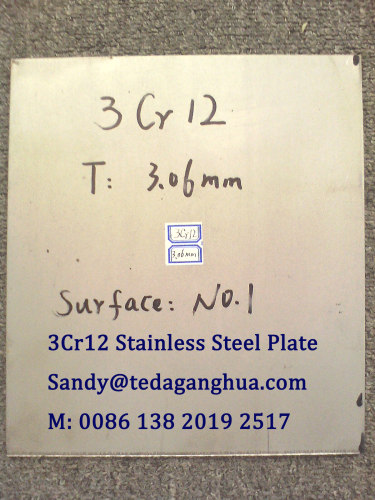 3Cr12 stainless steel sheet from China manufacturer - Tianjin TEDA ...