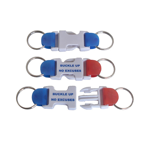 Plastic Buckle Up Key Chain manufacturers and suppliers in China