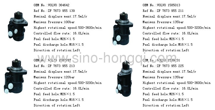 Power steering pump VOLVO 4786919 VOLVO 4786919 manufacturer from China ...