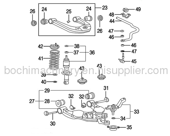 New item 2007-2012 toyota tundra 48610-34010 front lower control arm ...