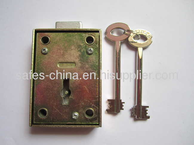 High security mechanical safe lock with double-bit keys from China ...