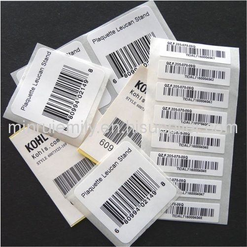 adhesive barcode labels from China manufacturer - Shenzhen Minrui ...