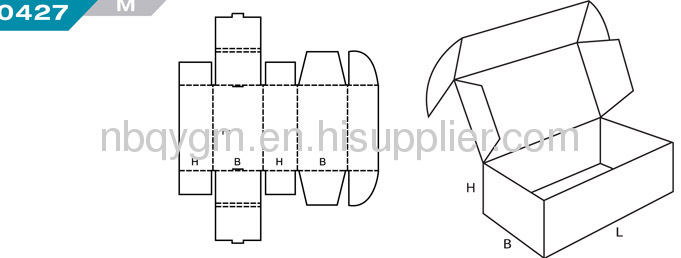Printed Die-Cutting Mailer Boxes from China manufacturer - Ningbo ...