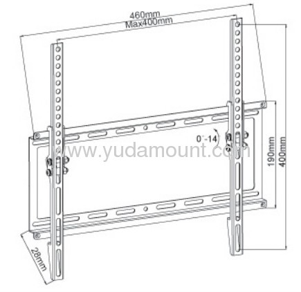 metal brackets for lcd display manufacturers and suppliers in China
