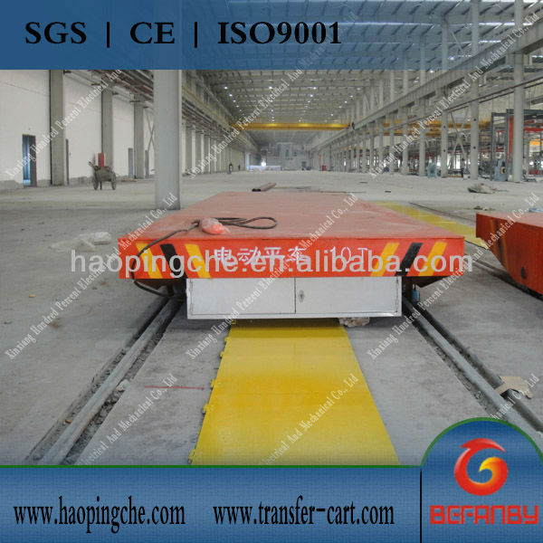 Production line use rail trolley KPC-10T manufacturer from China ...