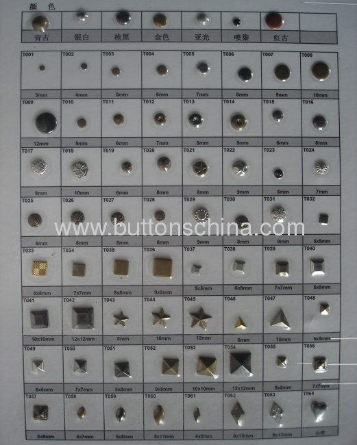Hot fix studs for garments from China manufacturer - Newcentury ...