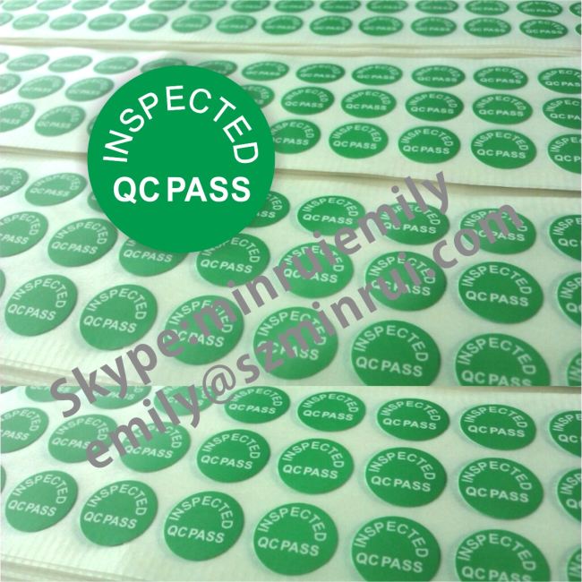 Sticky Round QC Pass from China manufacturer - Shenzhen Minrui Adhesive ...