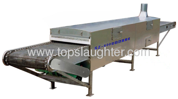 Meat processing machinery continuous steam cooker from China ...